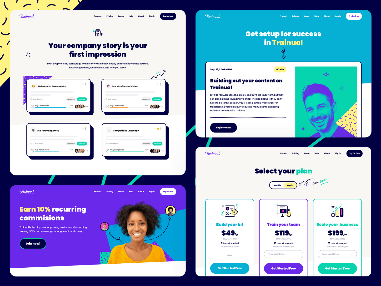 Trainual - Brass Hands